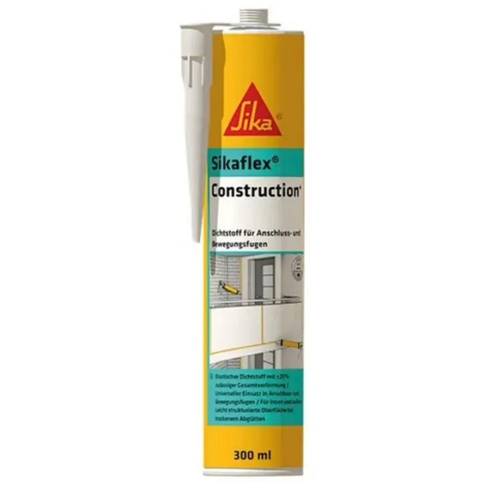 Selante De Poliuretano Constrution Branco 300 Ml - Sikaflex - Sika