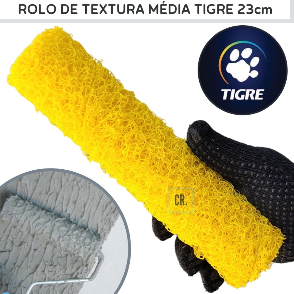 Rolo Para Textura Média 1352 23cm TIGRE